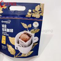 China Custom Printing High Quality Sugar-Free Keto Instant Mushroom Collagen Coffee Powder Packaging Bag with Valve for sale