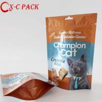 China Free Sample Custom Made Resealable Zip Lock Dog Turtle Cat Treats Snack Package Pet Food Packaging Bag for sale