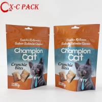 China Free Sample Custom Made Resealable Zip Lock Dog Turtle Cat Treats Snack Package Pet Food Packaging Bag for sale