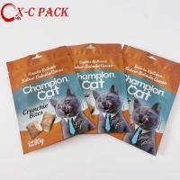 China Free Sample Custom Made Resealable Zip Lock Dog Turtle Cat Treats Snack Package Pet Food Packaging Bag for sale