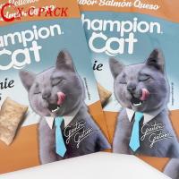 China Free Sample Custom Made Resealable Zip Lock Dog Turtle Cat Treats Snack Package Pet Food Packaging Bag for sale