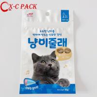 China Wholesale Customized Plastic Pet Food Packaging Snack Cat Dog Wet Pet Food Bags Standing up Pouch with Zipper Packaging Bag for sale