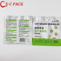 China Customized Resealable Zipper Top Pet Dog Treats Feed Bag Moisture-Proof Glossy BOPP Plastic Food Grade Packaging for sale