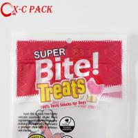 China Custom Printed 250g 500g 1kg Sealable Flat Bottom Stand up Pouch Plastic Cat Dog Pet Food Packaging Zipper Mylar Packaging for sale