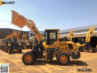 China 3500mm Compact Articulated Front End Wheel Loader MCL940 ZL940 Rated Load 2200kg for sale