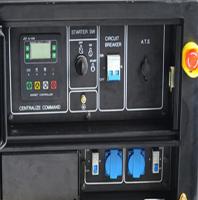 China 3000rpm / 3600rpm 6KW AC Single phase Air-cooled Diesel Generator Electric Start for sale