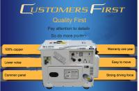 China Home / Commercial Backup Camping Gasoline Generators 5kw Silent Electric for sale