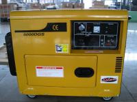 China Patent Design Automatic Voltage Adjustor Diesel Fuel Generator with Fuel Meter / Oil Alert for sale