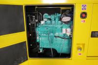 China Steel Base Super Silent Diesel Generator Set 50 kw Multi-Functional Control Panel Electric Power for sale