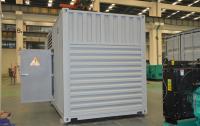 China Electrical Motor 50 / 60Hz Container Genset Power Station Diesel 500kVA - 3000kVA for sale