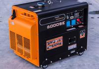 China 4 Stroke Electric Start 5kw Diesel Power Generators With AVR , Low Oil Alarm System Air Cooled for sale