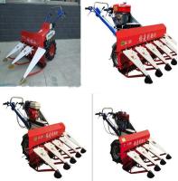China Small Paddy Rice Harvesting Agriculture Harvester For Muddy Land , ISO TUV for sale