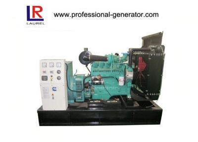 China Water-cooled Manual / Auto Start Open Diesel Generator Set Low Noise Level Canopy 50KW 63KVA for sale