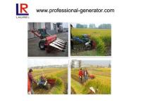 China Small Paddy Rice Harvesting Agriculture Harvester For Muddy Land , ISO TUV for sale