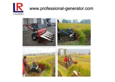 China Small Paddy Rice Harvesting Agriculture Harvester For Muddy Land , ISO TUV for sale