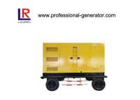 China 280kw Trailer / Silent Diesel Mobile Generator Water Cooled 280kw for sale