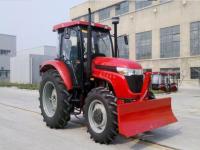 China Gear Drive 4 Wheel Tractor , Power Steering Dual Speed PTO Agricultural Machinery for sale
