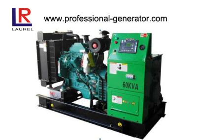 China Low Oil Pressure Protection Cummins Diesel Generator Set 48kw AVR Smartgen Controller for sale