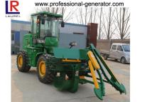 China Hydraulic Transmission Sugar Cane Harvester , 4 Wheel Driving Agriculture Farm Machinery for sale