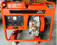 China 5.5KW Portable Home Electric Power Generator 4 Stroke Air - Cooling for sale
