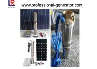 China Stainless Steel Heavy Duty Solar Agricultural Water Pump 3HP Solar Submersible for sale