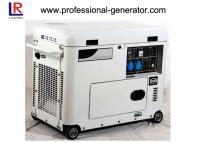 China Noise - Reducing 7kw Portable Silent Diesel Fuel Generator 15HP Diesel Engine for sale