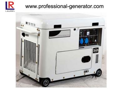 China Noise - Reducing 7kw Portable Silent Diesel Fuel Generator 15HP Diesel Engine for sale
