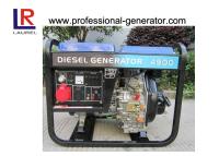 China Open Frame Home Electric 6kw Diesel Generator Self - Excitation Brushless for sale