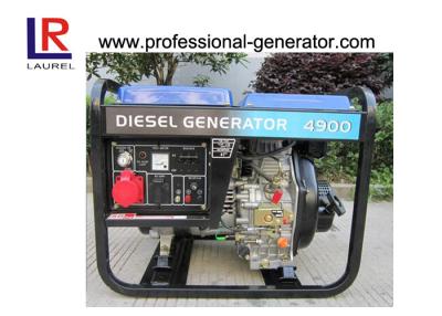 China Open Frame Home Electric 6kw Diesel Generator Self - Excitation Brushless for sale