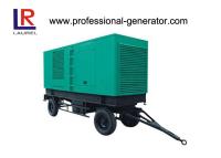 China Movable Trailer 20kva - 250kva Diesel Generator Cummins Engine 2 To 6 Wheel for sale