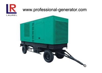 China Movable Trailer 20kva - 250kva Diesel Generator Cummins Engine 2 To 6 Wheel for sale