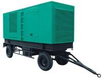 China Movable Trailer 20kva - 250kva Diesel Generator Cummins Engine 2 To 6 Wheel for sale