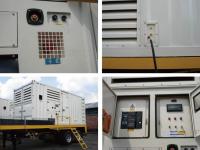 China Diesel Generator Container Genset 750KVA  White Cabinet Container for sale