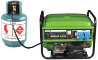 China 6.0 kw Natural Gas Electricity Generator LPG Transistorized Magneto Ignition for sale