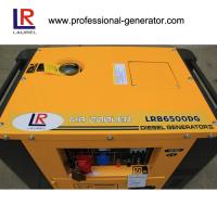 China 4.5kw Portable Diesel Generator / Electric Generator 7.8H Continuous Running Time for sale