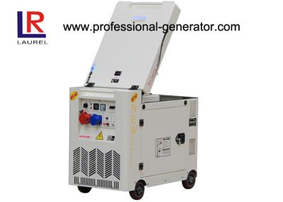 China Flip Diesel Fuel Generator 8kVA Portable Soundproof  Single Phase for sale