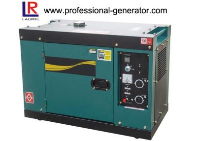 China Air Cooled 5.5kw Silent Diesel Generator Set with Three Phase Electric Start for sale