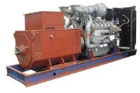 China Multi - Function Soundproof 1000kw Diesel Powered Generator Set with 11kv High Voltage for sale