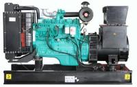 China Water Cooling 200kVA 160kw Electric Open Diesel Generator Set with Cummins Engine for sale