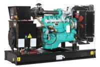 China Water Cooling 200kVA 160kw Electric Open Diesel Generator Set with Cummins Engine for sale