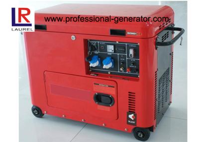 China 5.5 kw Single Cylinder Electric Silent Diesel Generator with Copper Alternator for sale