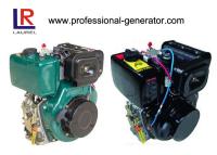 China Portable 10HP Single Cylinder Diesel Engine with 4 Stroke Manual / Electric Start , Air Cooled 406cc for sale