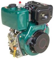 China Portable 10HP Single Cylinder Diesel Engine with 4 Stroke Manual / Electric Start , Air Cooled 406cc for sale