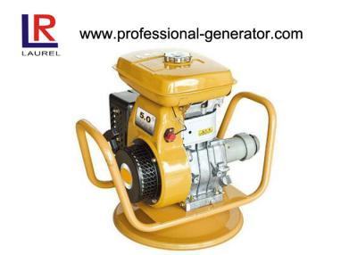China Low Noise Gasoline / Petrol Vibrating Plate Compactor with 45mm Hose Shaft / Recoil Starter for sale