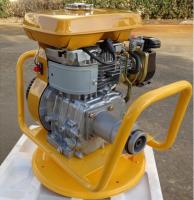 China Low Noise Gasoline / Petrol Vibrating Plate Compactor with 45mm Hose Shaft / Recoil Starter for sale