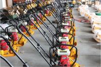 China Road Construction Gasoline Vibrating Plate Compactor with Hydraulic Control for sale