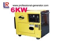 China Soundproof Diesel Generator Silent  6kW- 7kW Electric Start 3000RPM for sale
