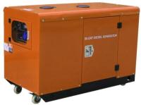 China CE Silent Diesel Generator Set 10kv with AC Three Phase , Four Color Available for sale