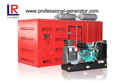 China 10 - 2000 kVA Cummins Super Silent Diesel Generator with Deepsea Controller , Leroy Somer Alternator for sale