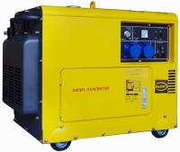 China All Copper 6.5kva Silent Diesel Generator with Electric starter Vertical Engine for sale